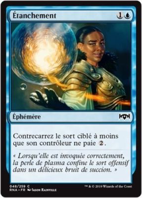 MTG Magic RNA FOIL - Quench/Étanchement, French/VF | eBay