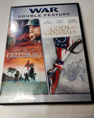 Gods and Generals/Gettysburg (DVD, 2007, 2-Disc Set) Vgc 12569829411| eBay
