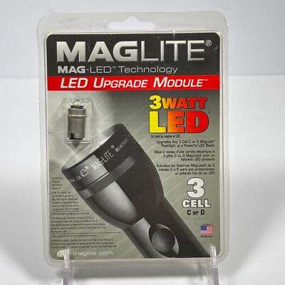 Maglite LED Upgrade Module For 3 Cell (C or D) Flashlight SH33DCW6J 108 ...