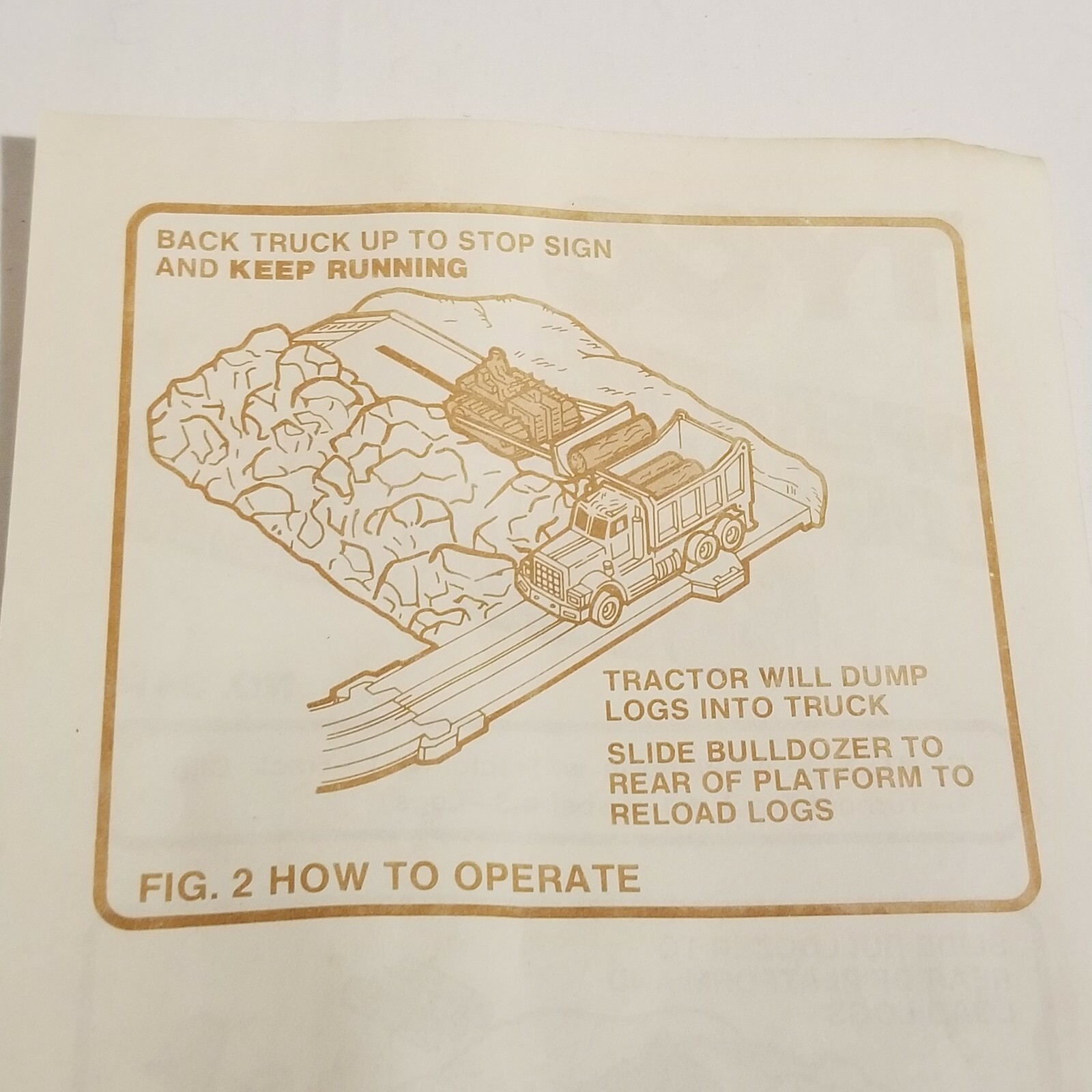 TYCO Us1 Electric Trucking Operating Log Loading Bulldozer #3415 for ...