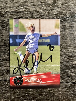 2021 Parkside NWSL Kelli Hubly Signed Card #125 Portland Thorns Auto | eBay