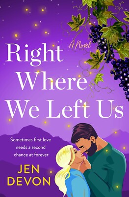 Right Where We Left Us: Novel By Jen Devon New ARC Paperback On Sale 6 ...