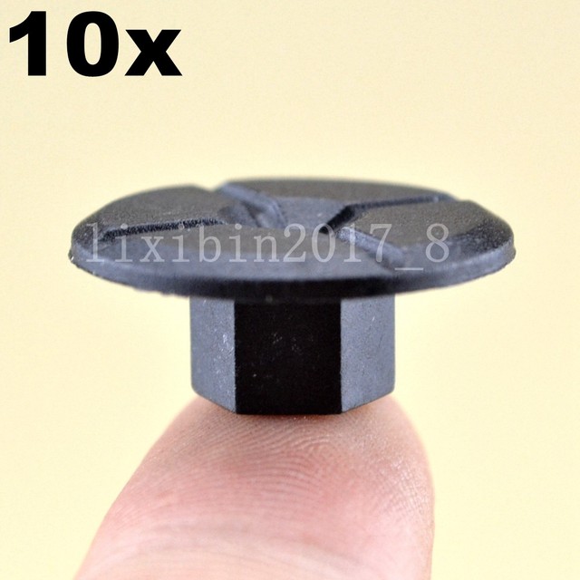 10pcs Plastic Nut Self Threading 4.2 Mm Oe# 2019900050 for MERCEDES ...