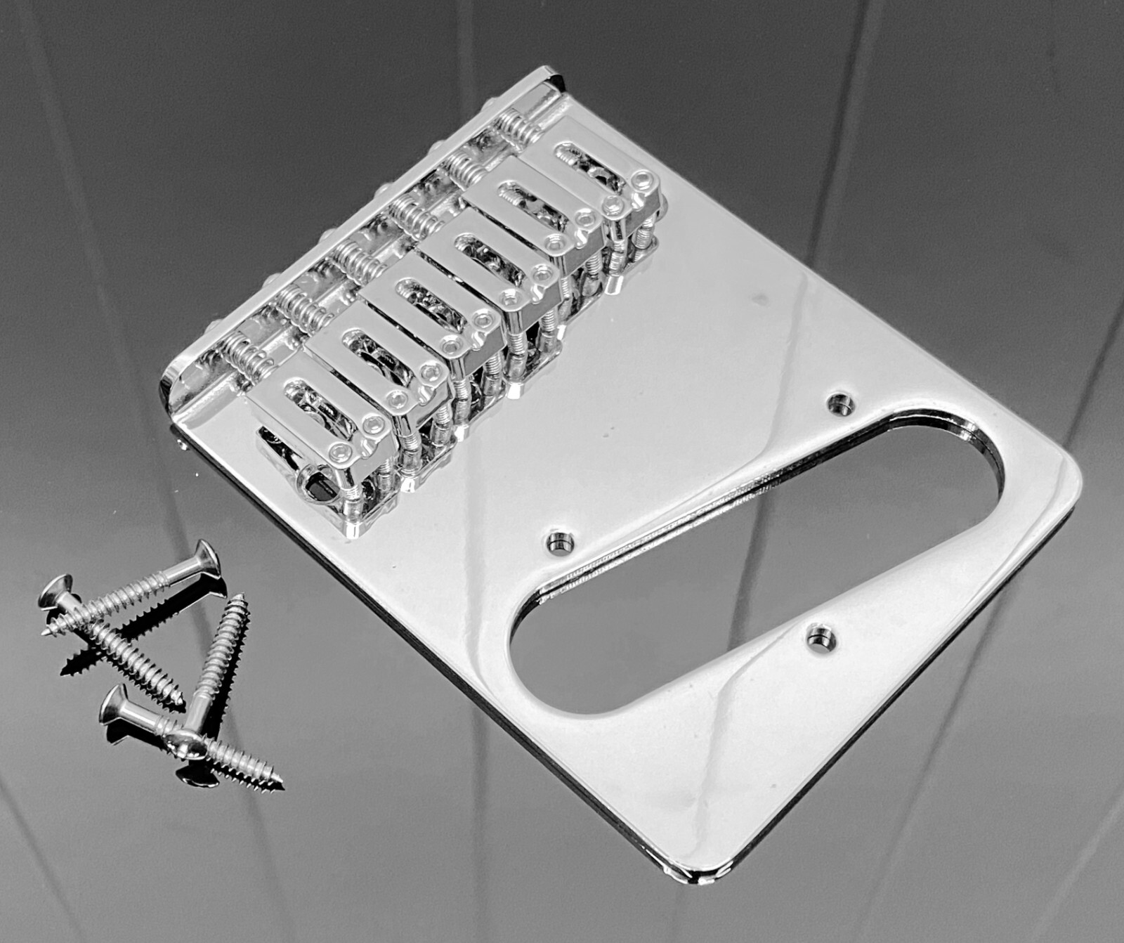 Fender Squier Tele STRING THROUGH BODY BRIDGE Chrome Affinity ...