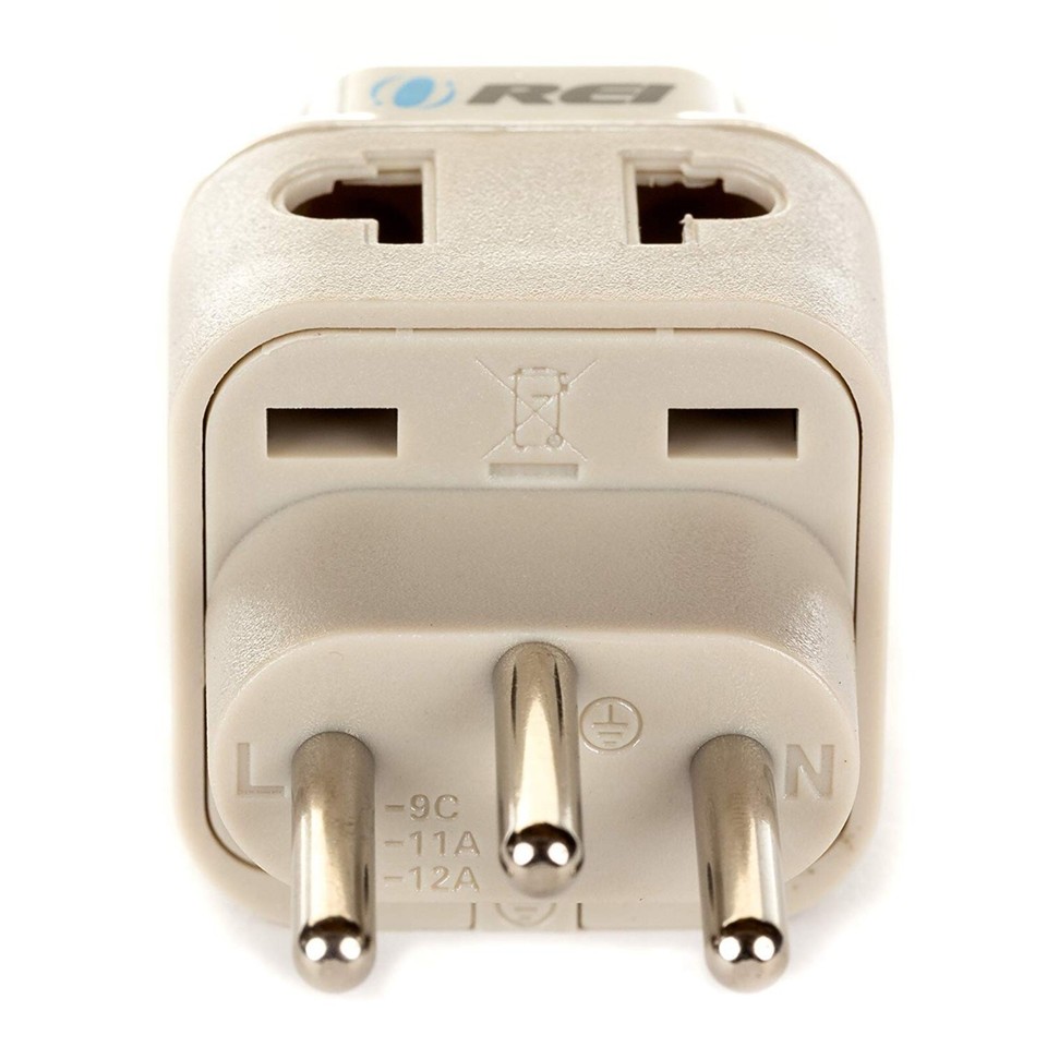 OREI US to Switzerland Plug Adapter -Switzerland Travel Adapter - Type ...