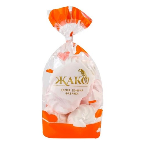 Zhako Zefir Marshmallow White - Pink 17.6 oz / 500 gr Product of ...