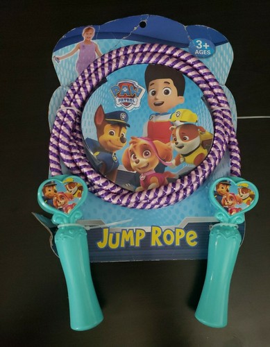 Paw Patrol 27320PAW Skye Deluxe Jump Rope with Shaped Handles, 7ft ...