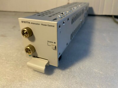 Agilent 81577A Variable Optical Attenuator Module w/ Power Control | eBay