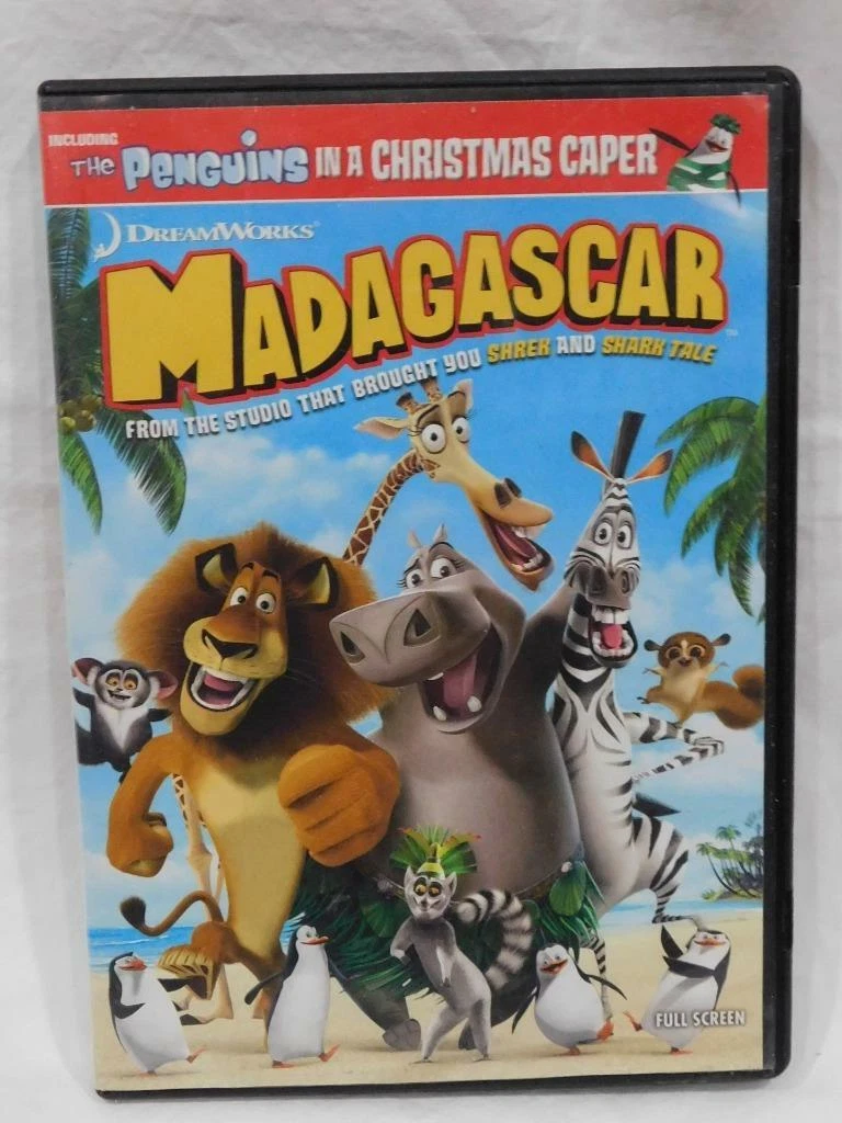 Madagascar Dvd 2005 Full Frame
