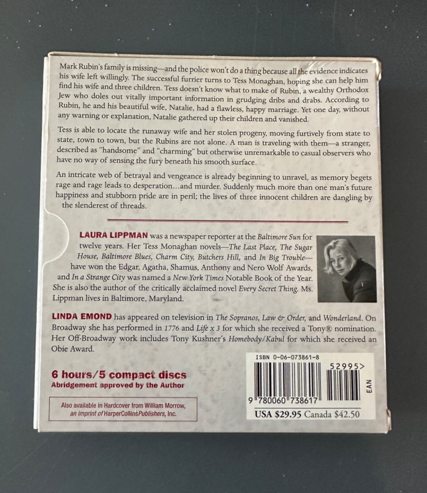 AUDIO BOOKS CDS JOHN GRISHAM ROBERT LIPPMAN JD ROBB HOMER LUDLUM STAR ...