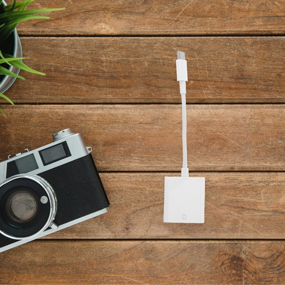 Single Slot Type C Card Reader Portable Memory Card Adapter for Mobile ...