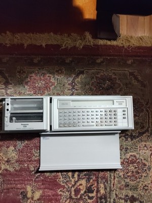 Vintage Panasonic HHC Computer w/ Printer & Cover Untested | eBay