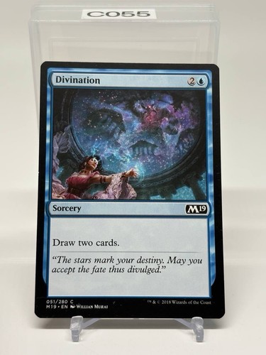 MTG Divination Core Set 2019 (M19) Common Magic Card #051/280 LP 2018 ...