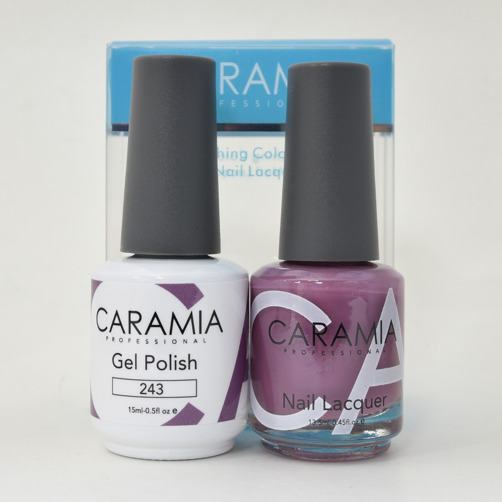 Caramia Gel Polish 15 mL & Nail Lacquer 13.5 mL Color 243 | eBay