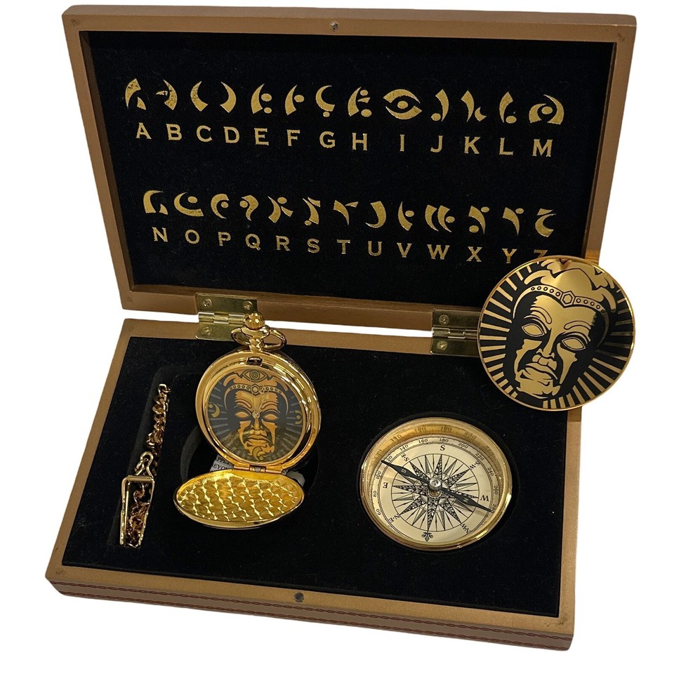 Disneyland 2005 Indiana Jones 10th Anniversary Boxed Watch & Compass ...