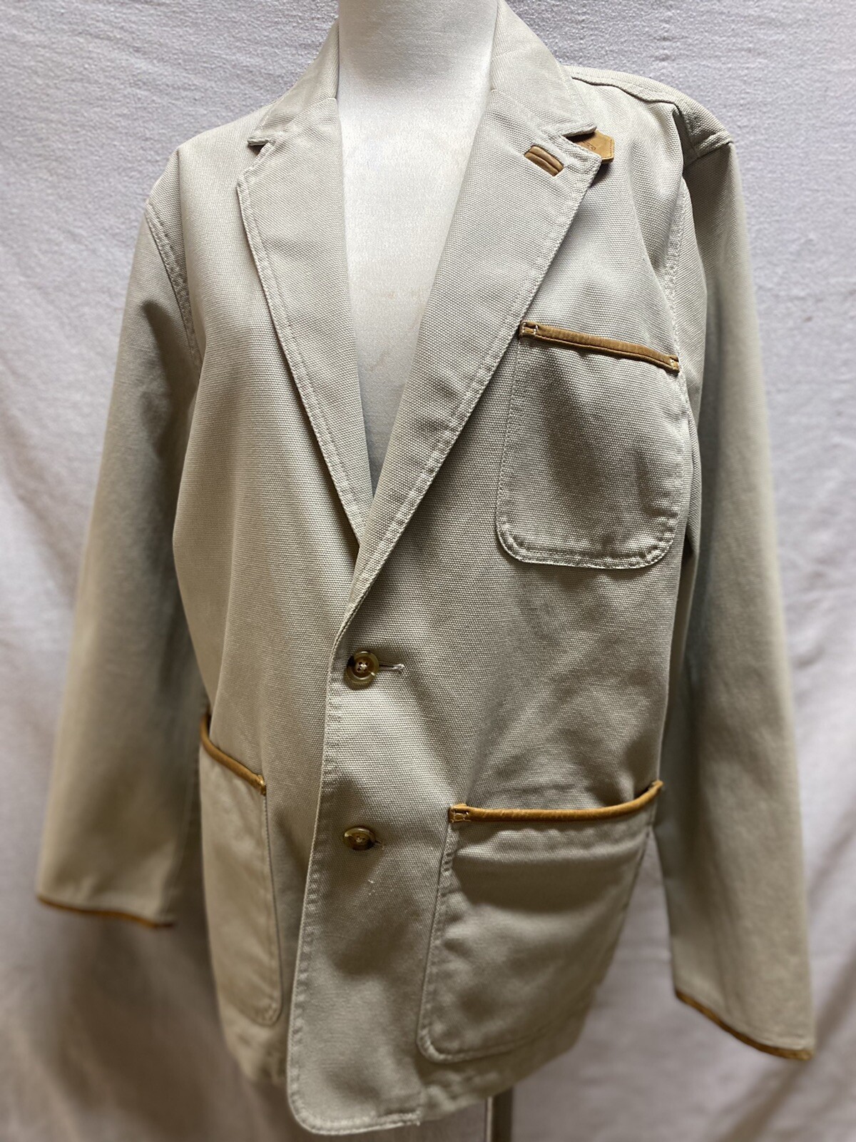 Mens ORVIS Blazer Shooting Hunting Military Jacket Co… - Gem