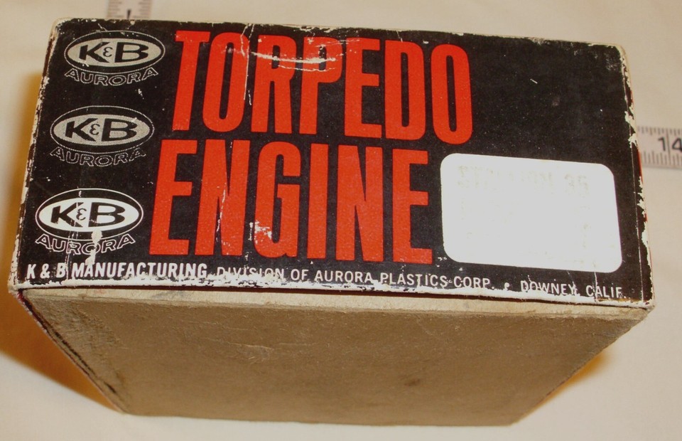 K&B TORPEDO 35 STALLION ENGINE BOXED FOR GAS AIRPLANE OR TETHER CAR ...