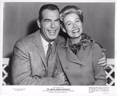 Fred McMurray, Nancy Olson "The Absent-Minded Professor" vintage movie ...