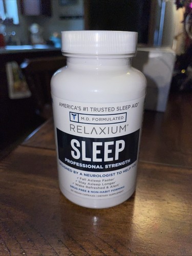 Relaxium Sleep Aid for Adults, Melatonin 5mg Mag Glycinate, Sleep-Pro ...