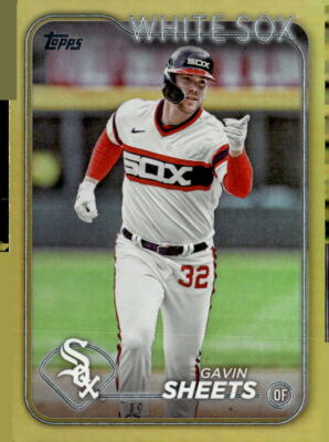 2024 Topps #629 Gavin Sheets Gold Foil Chicago White Sox | eBay