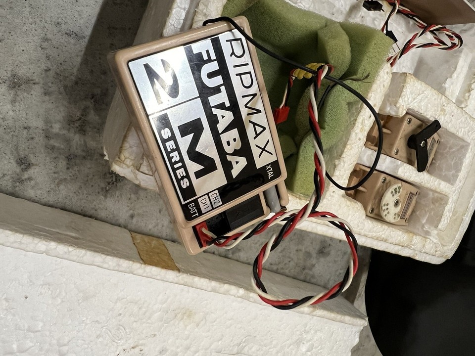 Vintage Futaba Ripmax FD 2M Remote Control Car Boat Plane Digital RC ...