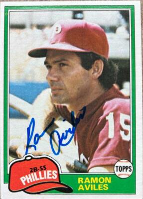 Ramon Aviles Autographed 1981 Topps #644 | eBay