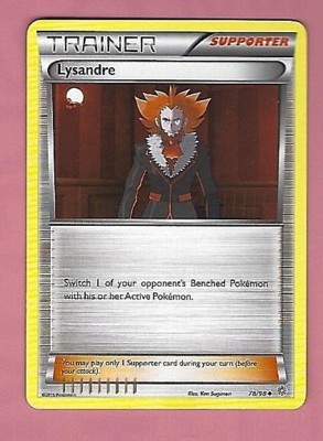 POKEMON LYSANDRE CARD FREE SHIPPING | eBay
