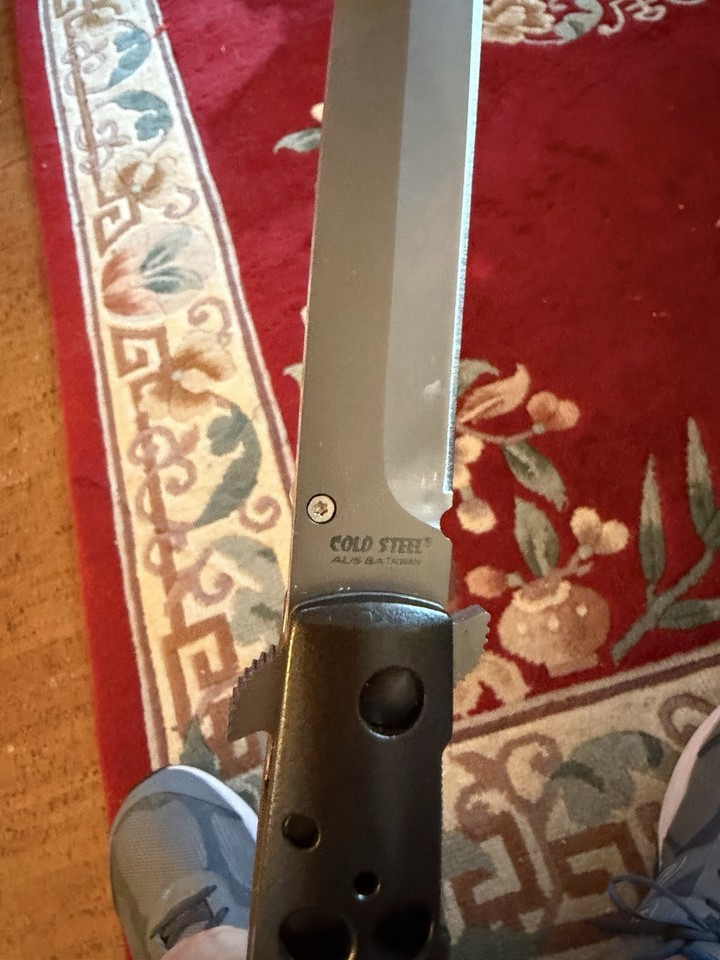Cold Steel Ti-Lite Liner Folding Knife 6" AUS-8A Steel Blade Black ZY ...