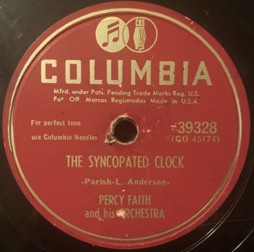 Percy Faith / Burl Ives -On Top Of Old Smokey / Syncopated Clock ...