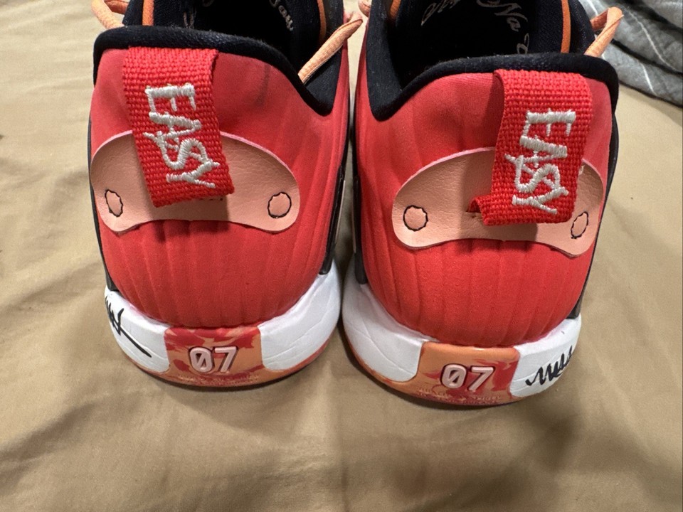 WNBA Megan Gustafson Game-Used Signed Basketball Shoes KD15 Community ...