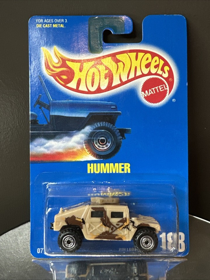 Hot Wheels - Hummer Military Machine, HW Blue Card Series, Collector No ...