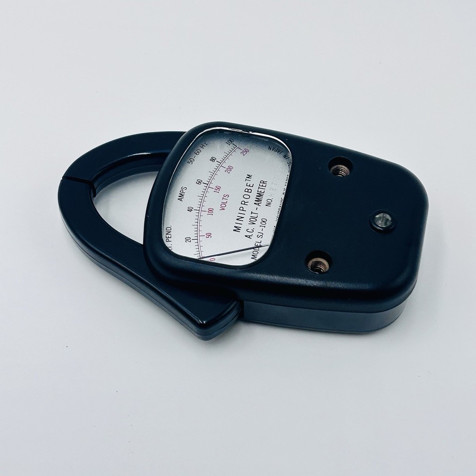 Vintage Mini Probe Snap-Around A.C. Volt Ammeter Model SJ-100 A W ...
