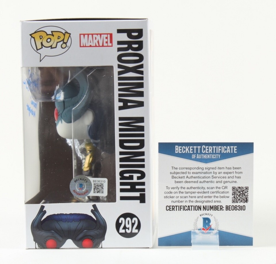 Carrie Coon Proxima Midnight #292 Avengers Infinity War Signed Funko ...