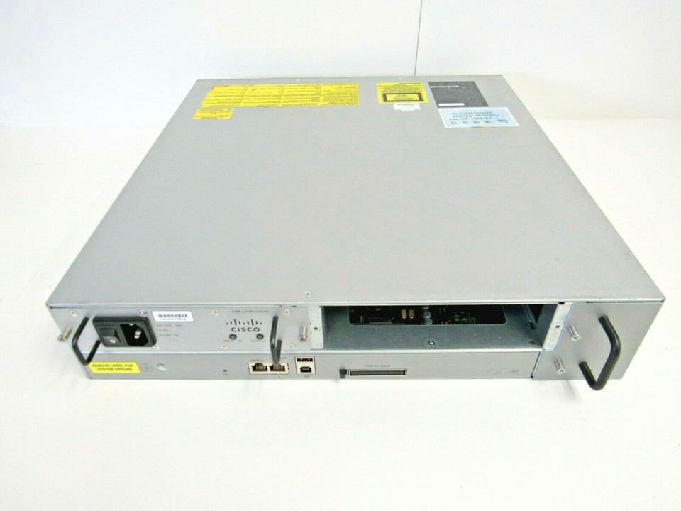 Cisco Catalyst 4900M WS-C4900M Switch w/ 2x PSU & 128MB Compact Flash ...