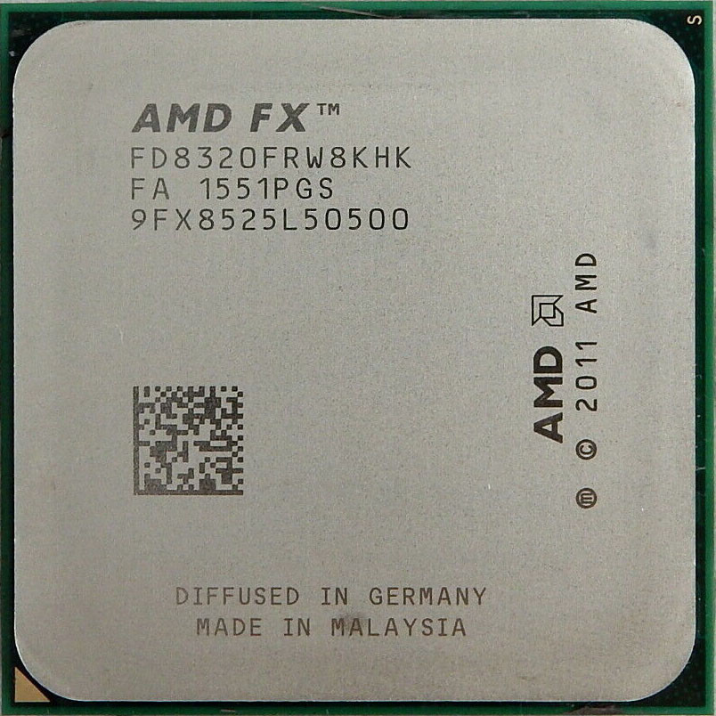 AMD FX-Series FX-8300 FX-8120 FX-8320 FX-8350 FX-8370 Socket AM3+ CPU ...