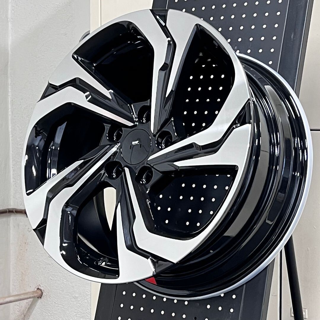 SET (4) 17" NEW 2020 LX HFP STYLE BLACK FITS HONDA ACCORD SPORT RIMS ...