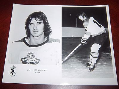 Baltimore Clippers Reg Bechtold 1970's from the Woody Ryan Collection ...