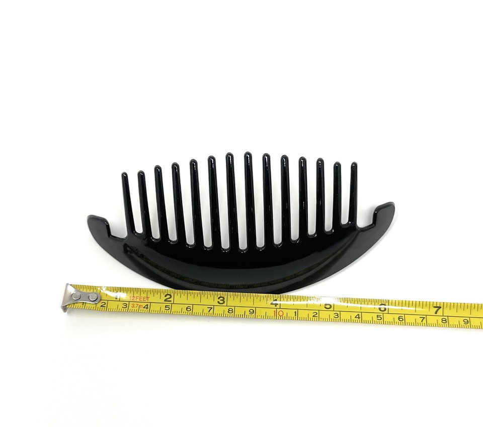 4 set Interlocking Banana Combs Hair Clip French Side Comb Holder color ...