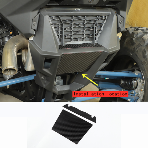 For Polaris RZR PRO XP Uitimate 2021+ Carbon Fiber Rear Panel Trim ...
