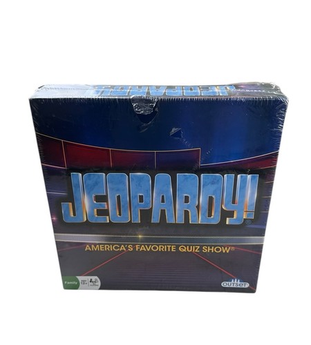 Jeopardy America's Favorite Quiz Show Family Board Game OUTSET New 2016 ...
