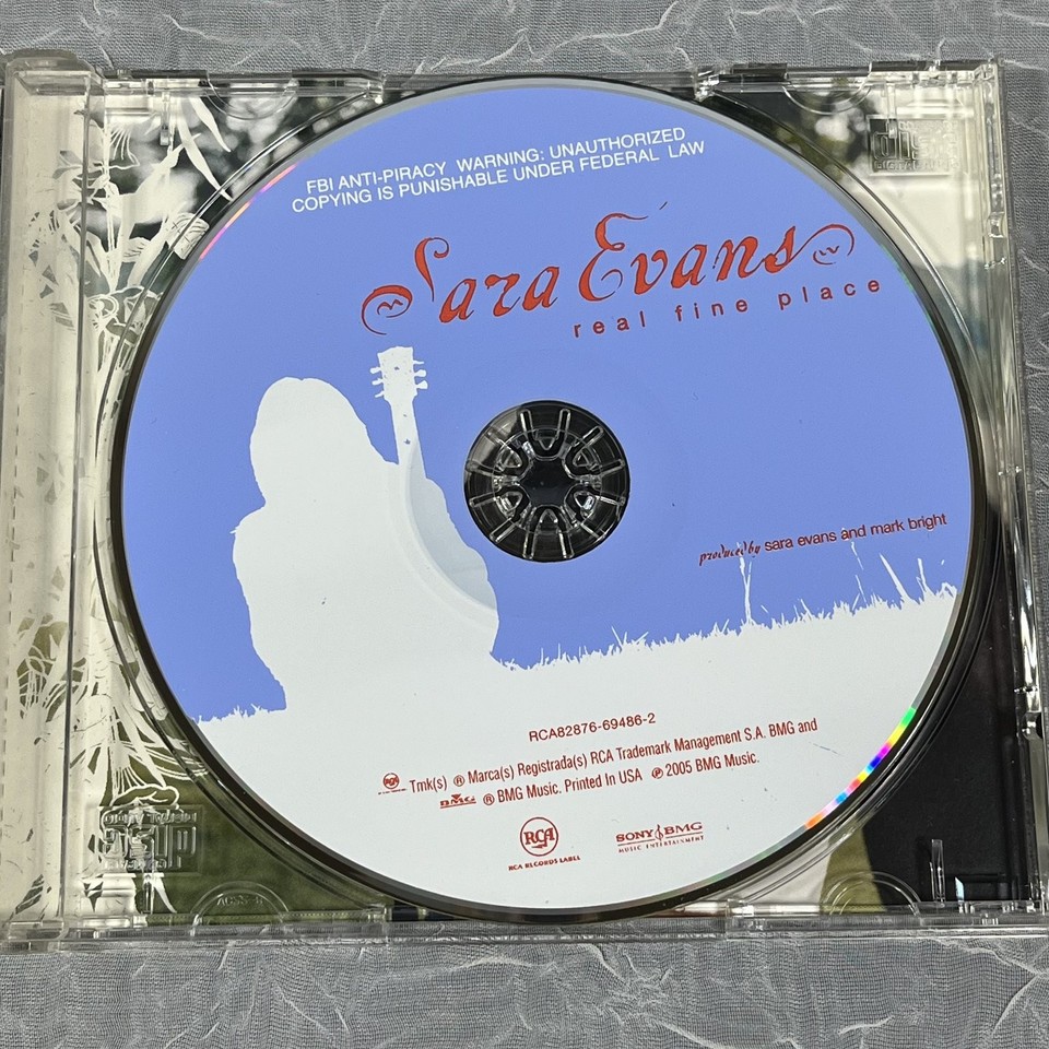 Sara Evans Real Fine Place CD 2005 RCA Country Album | eBay