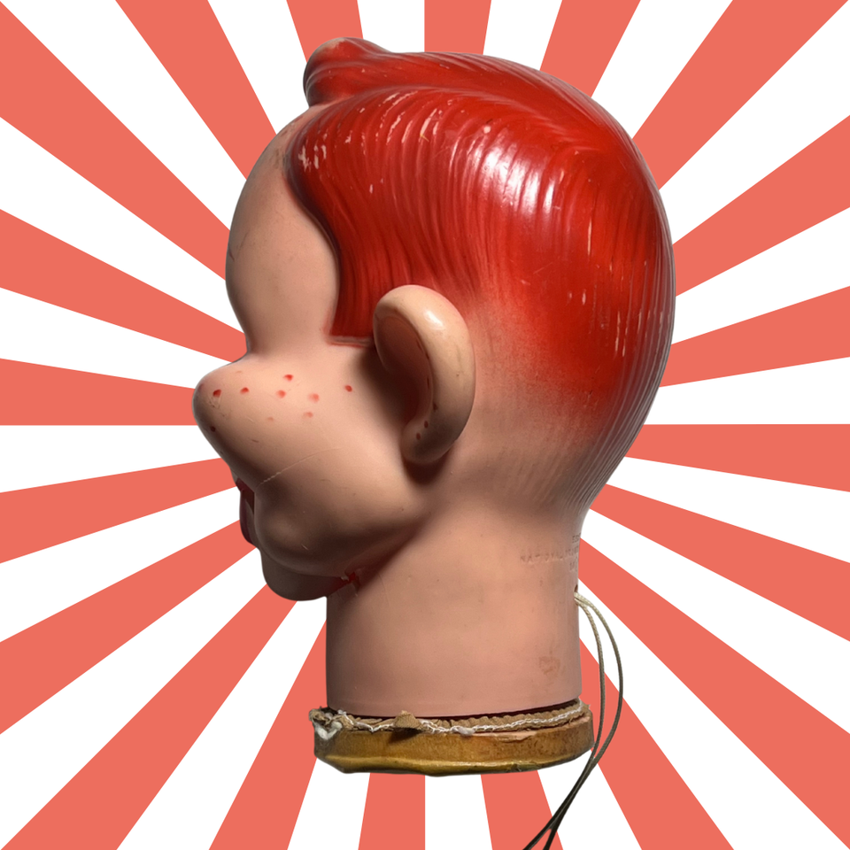 Vintage Begee HOWDY DOODY Head Ventriloquist Dummy Doll 1972 with pull ...