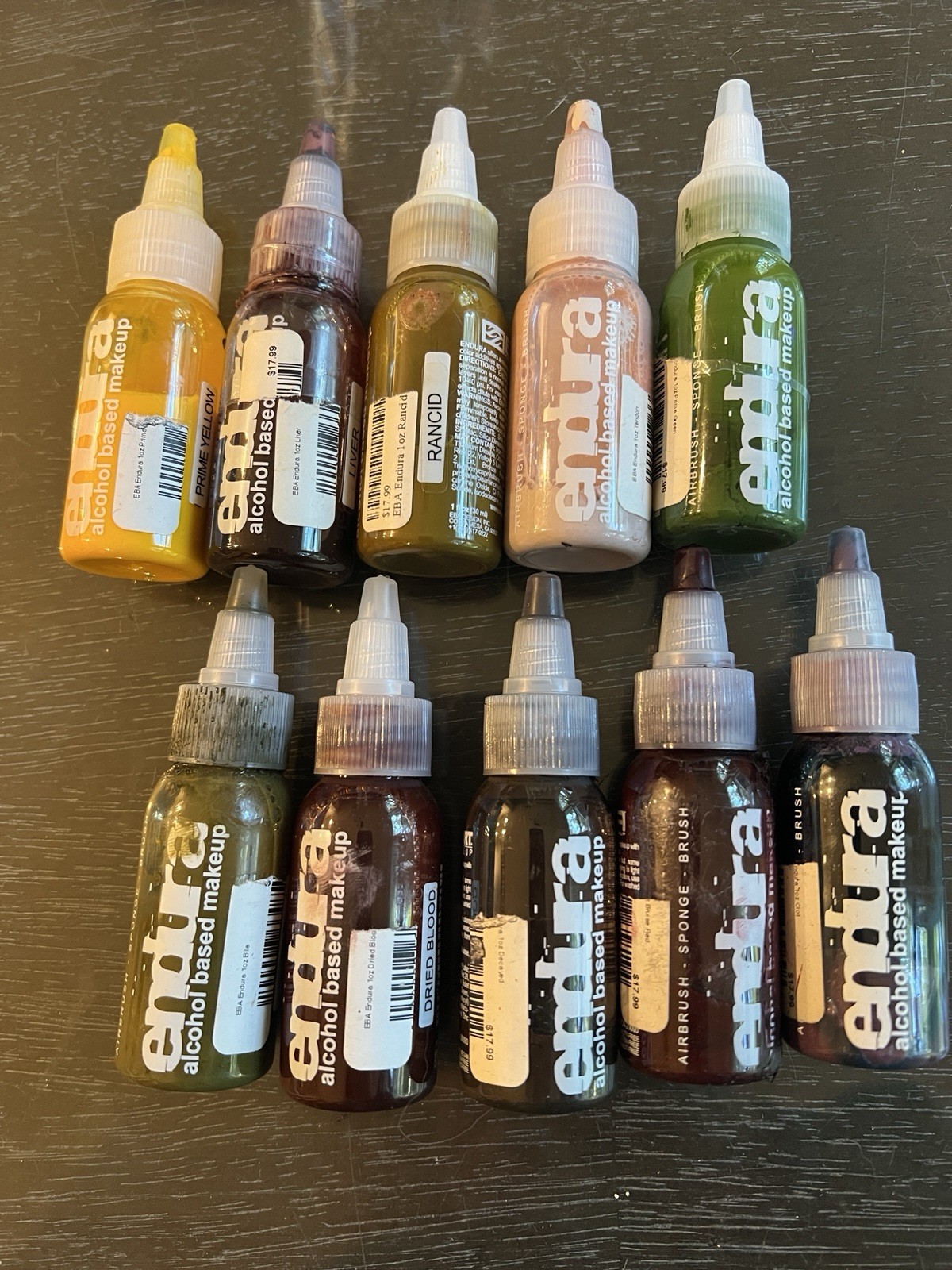 EBA Endura Alcohol Based Airbrush Face & Body Paint, Muti Colors ...