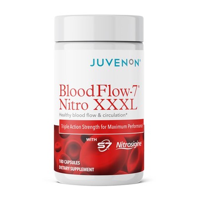 Juvenon Advanced BloodFlow-7 Nitro XXXL Support Supplement – Maximum ...