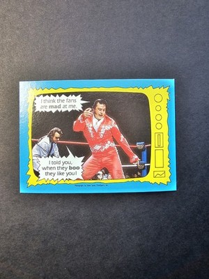 1987 Topps WWF Honky Tonk Man 🔥 Jimmy Hart (RC) #72 WWE Hall Of Famers ...