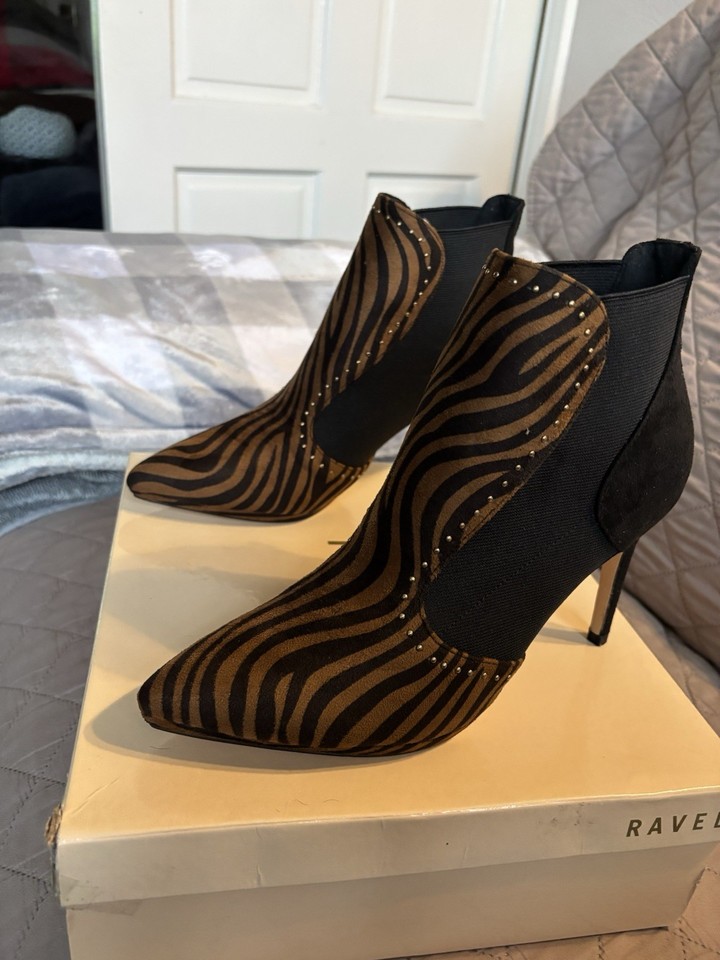 Ravel Zebra Boots, Size 7 / 40, BNIB | eBay UK