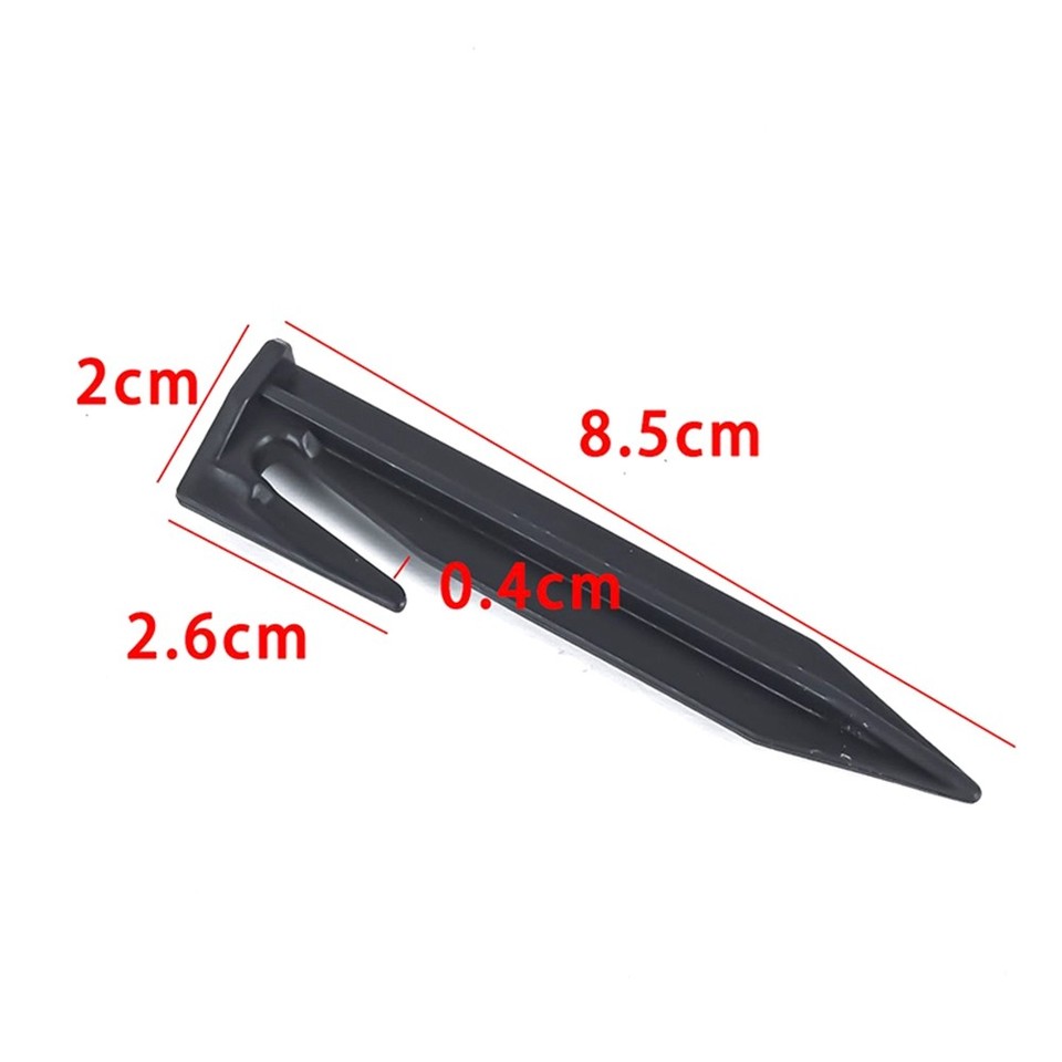 100pcs Lawn Mower Peg Boundary Nail Ground Spikes Fixing Pins for ...