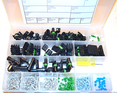 DELPHI WEATHER PACK CONNECTOR MASTER KIT #4L 561 PIECES WEATHERPACK | eBay