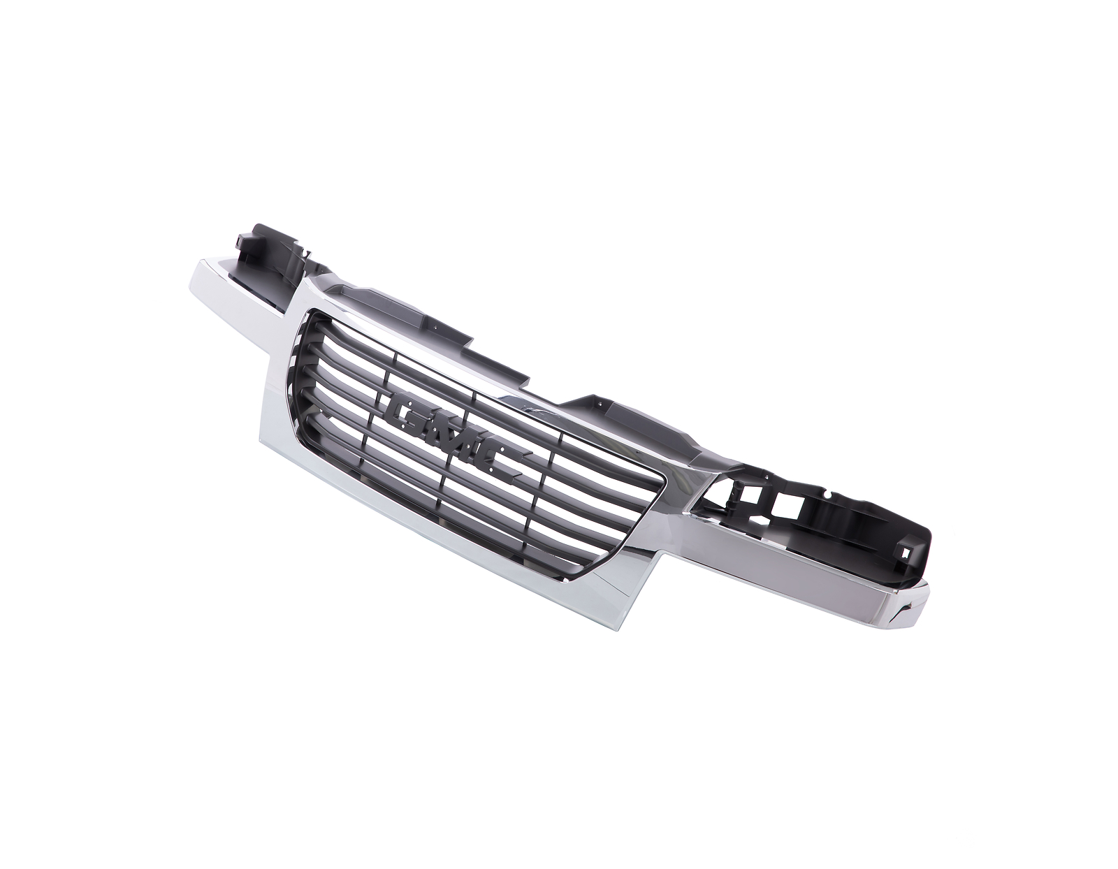 Chromed Shell Trim Grille With Black Insert Fits For 04-12 GMC Canyon ...