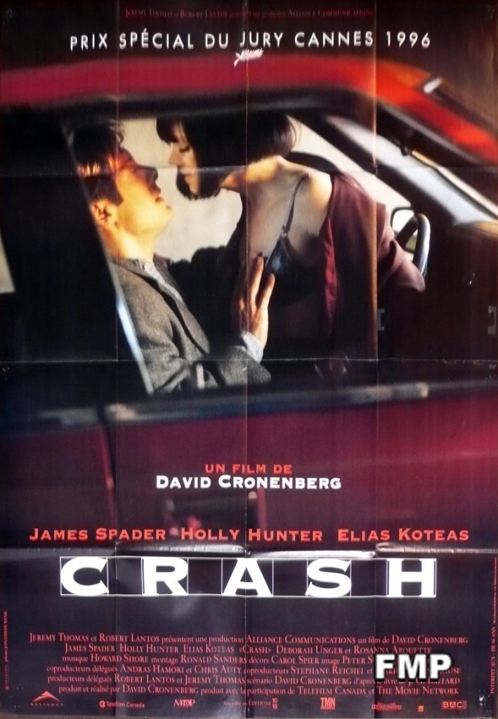 CRASH - DAVID CRONENBERG / SPADER - CAR - ORIGINAL LARGE FRENCH MOVIE ...